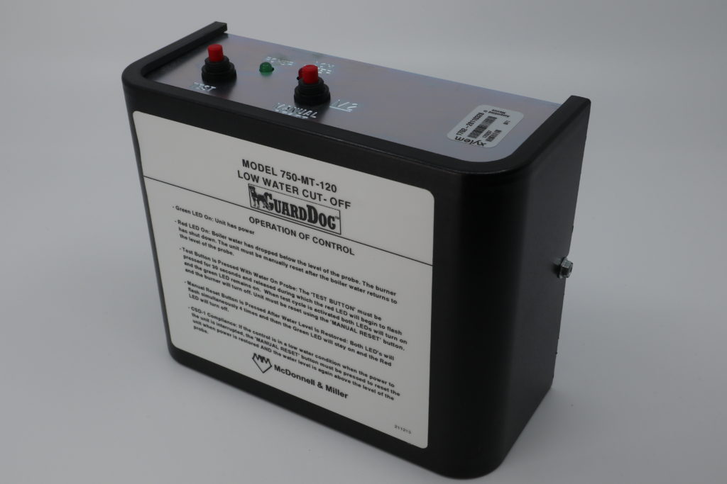 McDonnell & Miller Manual Reset Low Water Cut Off | McKay Boiler Supplies