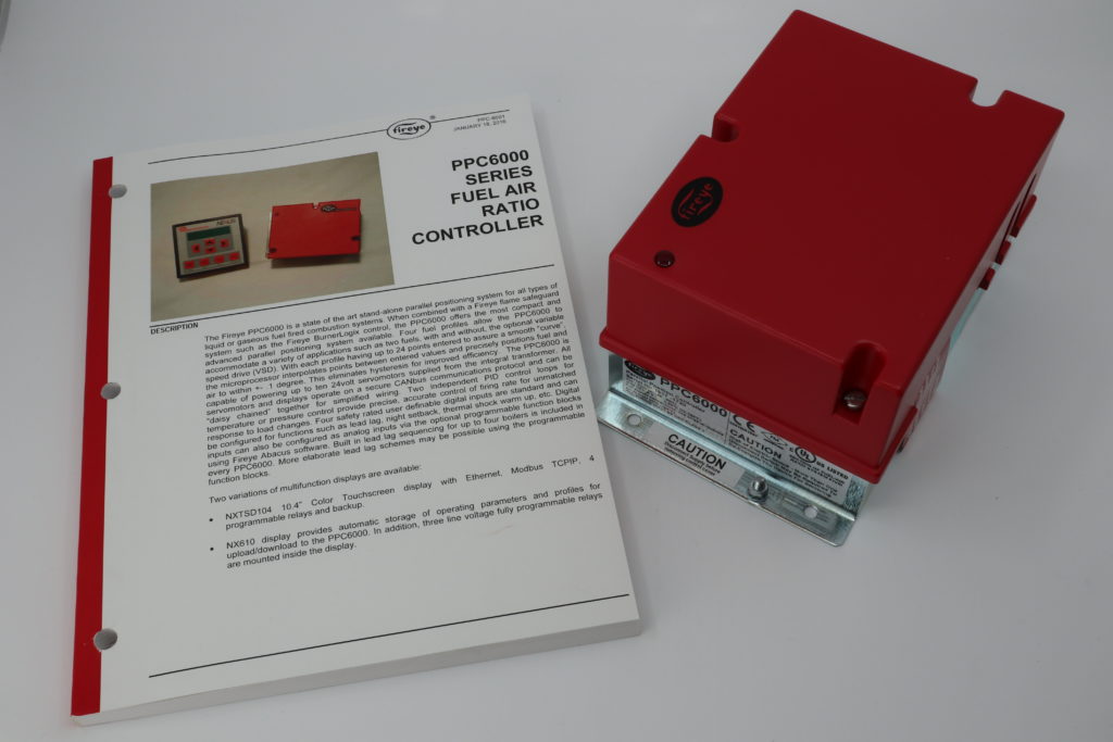 FIREYE "NEXUS" BURNERLOGIX STAND-ALONE PARALLEL POSITIONING CONTROLLER ...